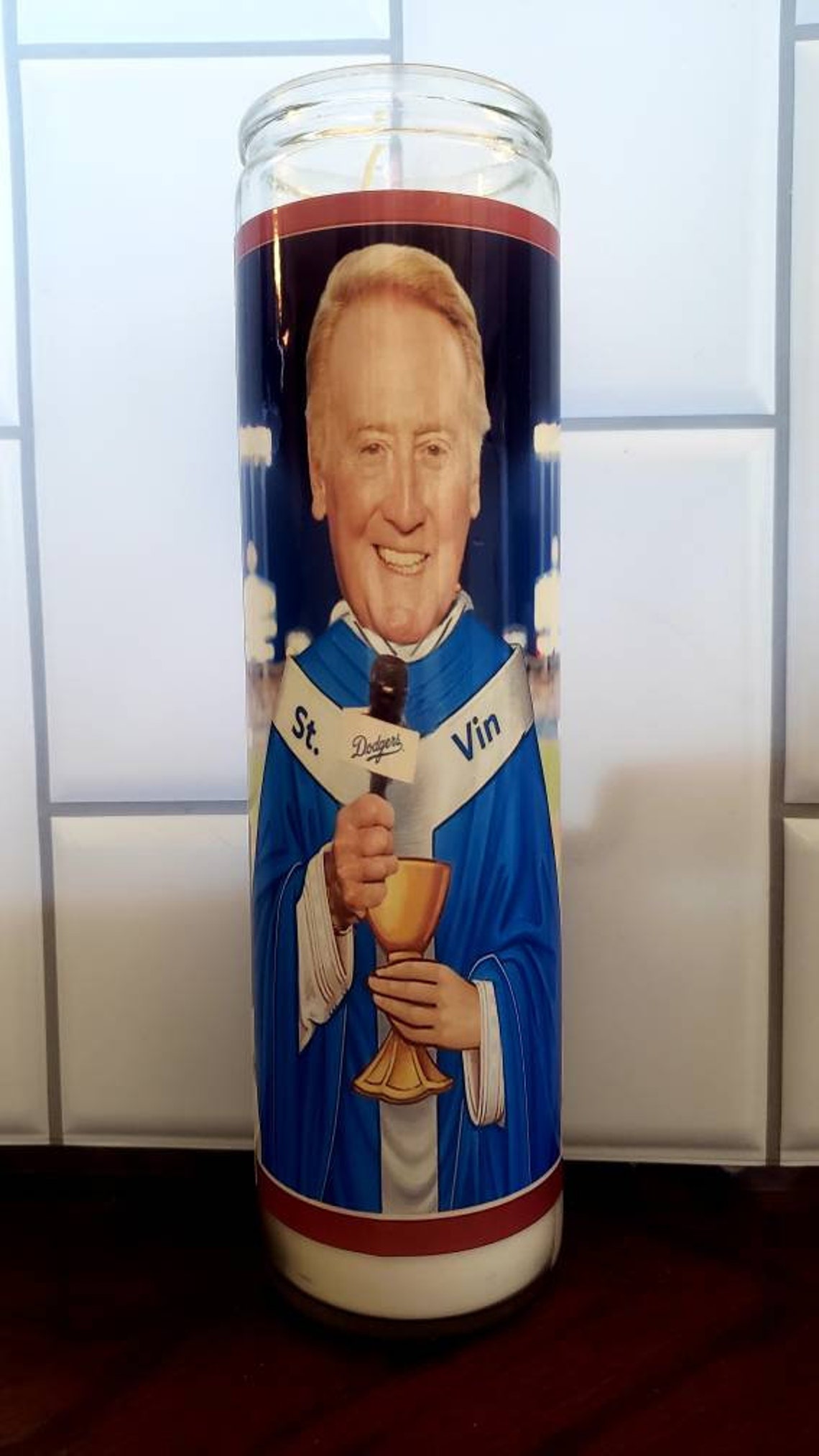 Dodger Legands Candle - Etsy