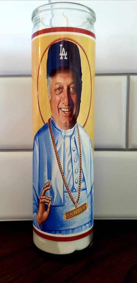 Dodger Legands Candle - Etsy
