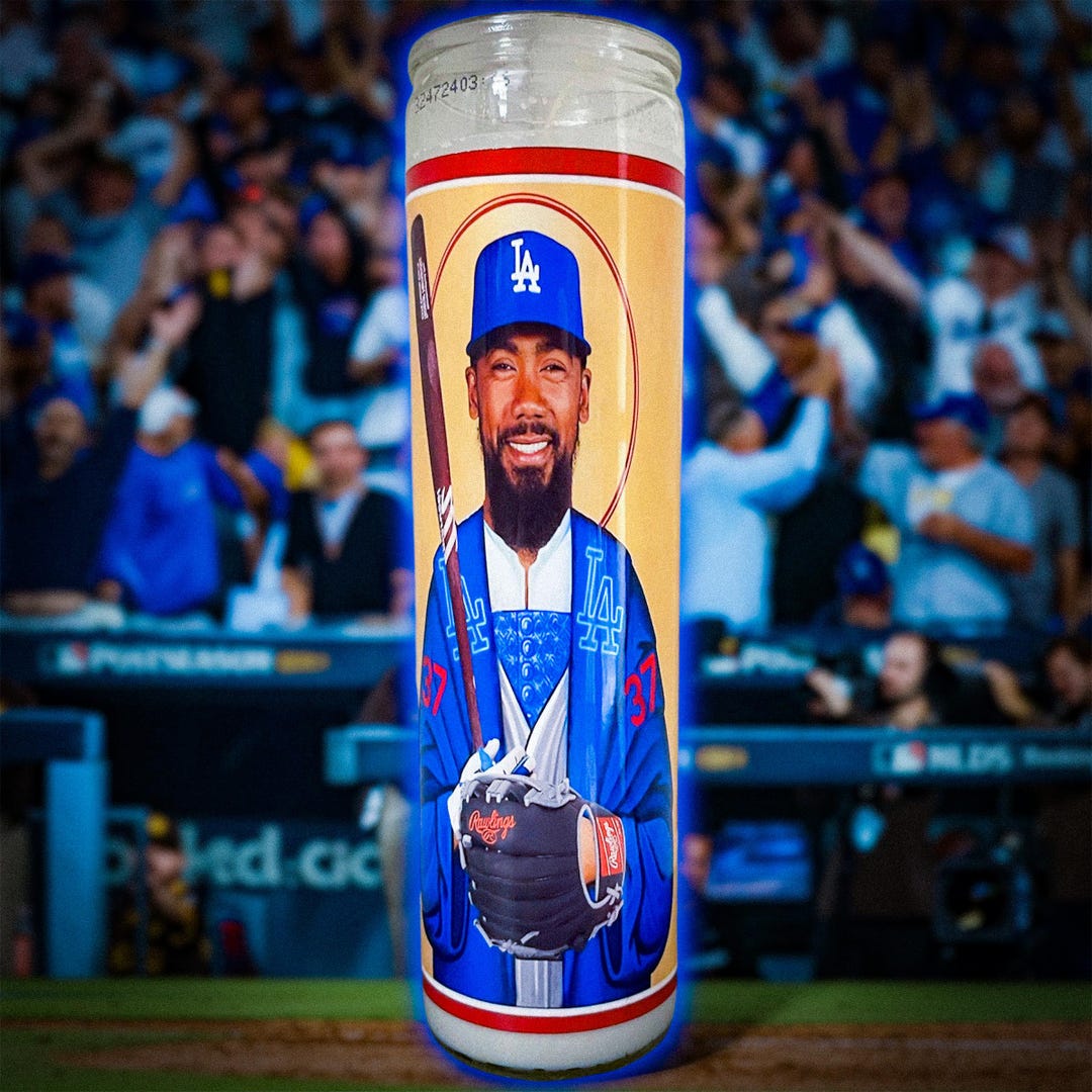 Dodger Teo Candle - Etsy