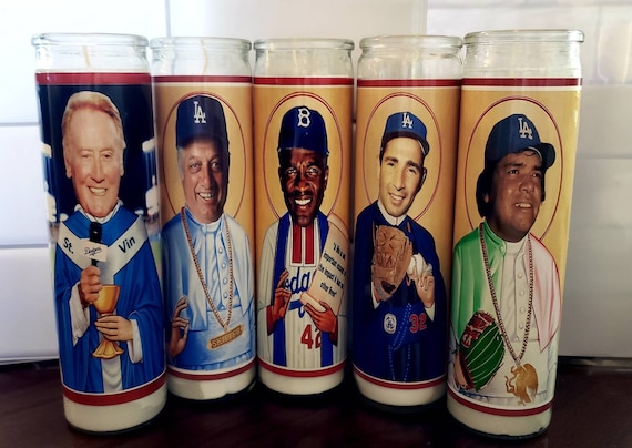 Dodger Legands Candle | Etsy