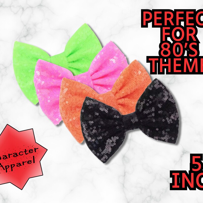 80s Hair Bows - Etsy