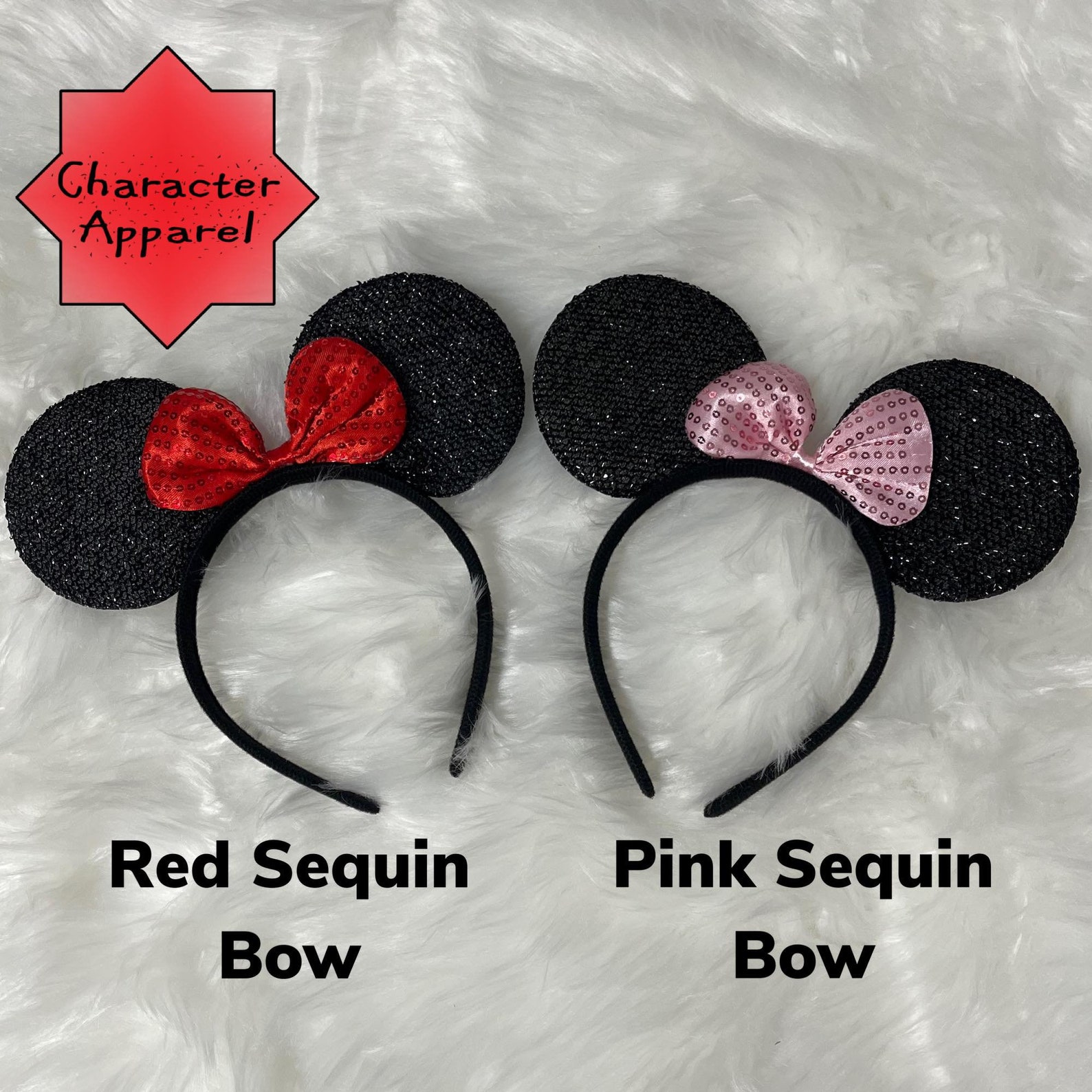 Personalized Mickey or Minnie Ears Custom Mickey Ears - Etsy