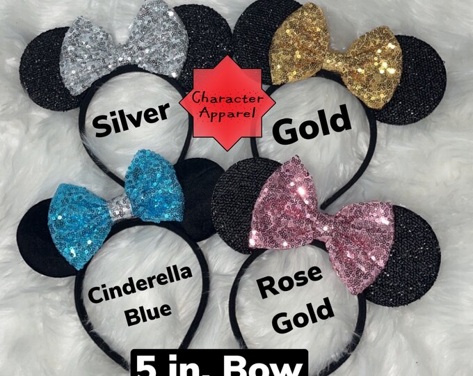 Personalized Mickey or Minnie Ears, Custom Mickey Ears, Halloween Ears ...