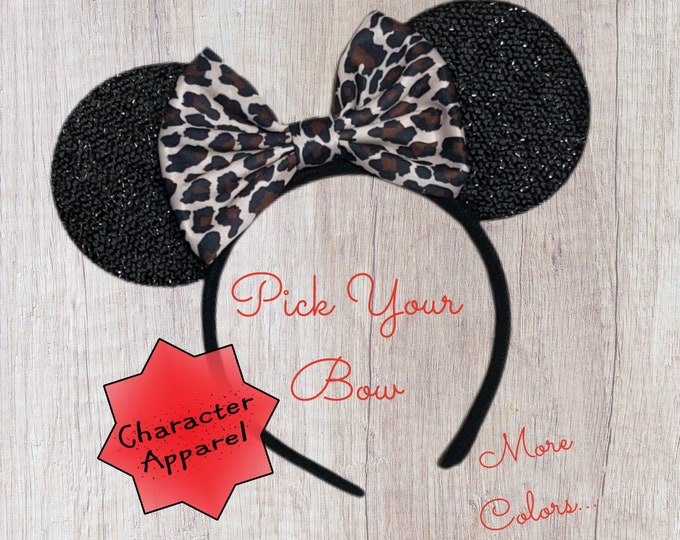 Personalized Mickey or Minnie Ears Custom Mickey Ears - Etsy