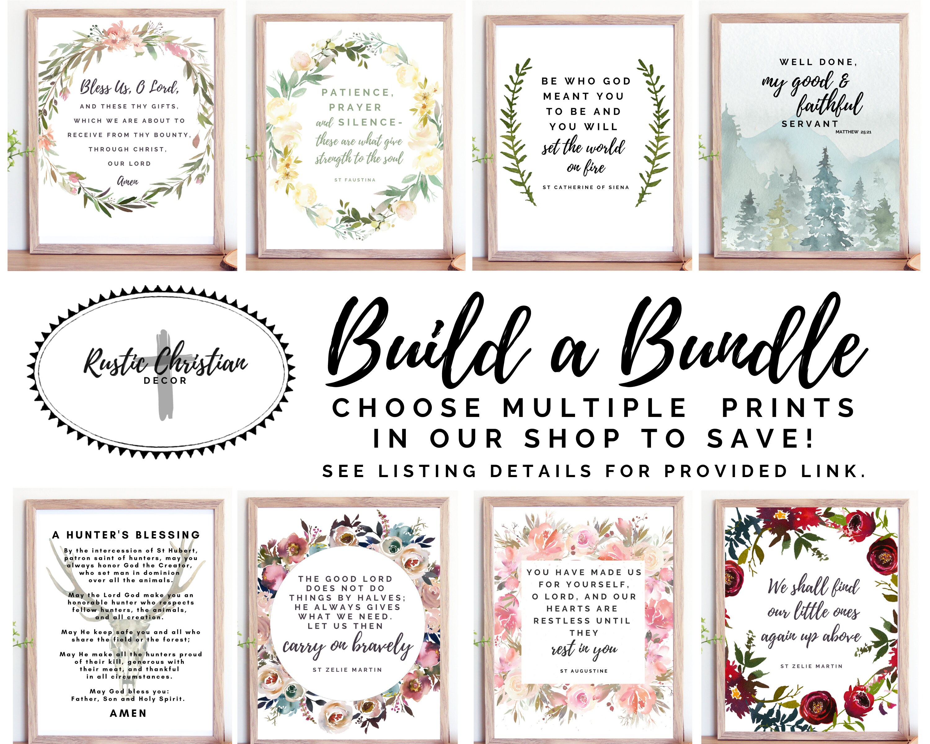 A Hunter's Blessing St Hubert Hunting Prayer Catholic - Etsy