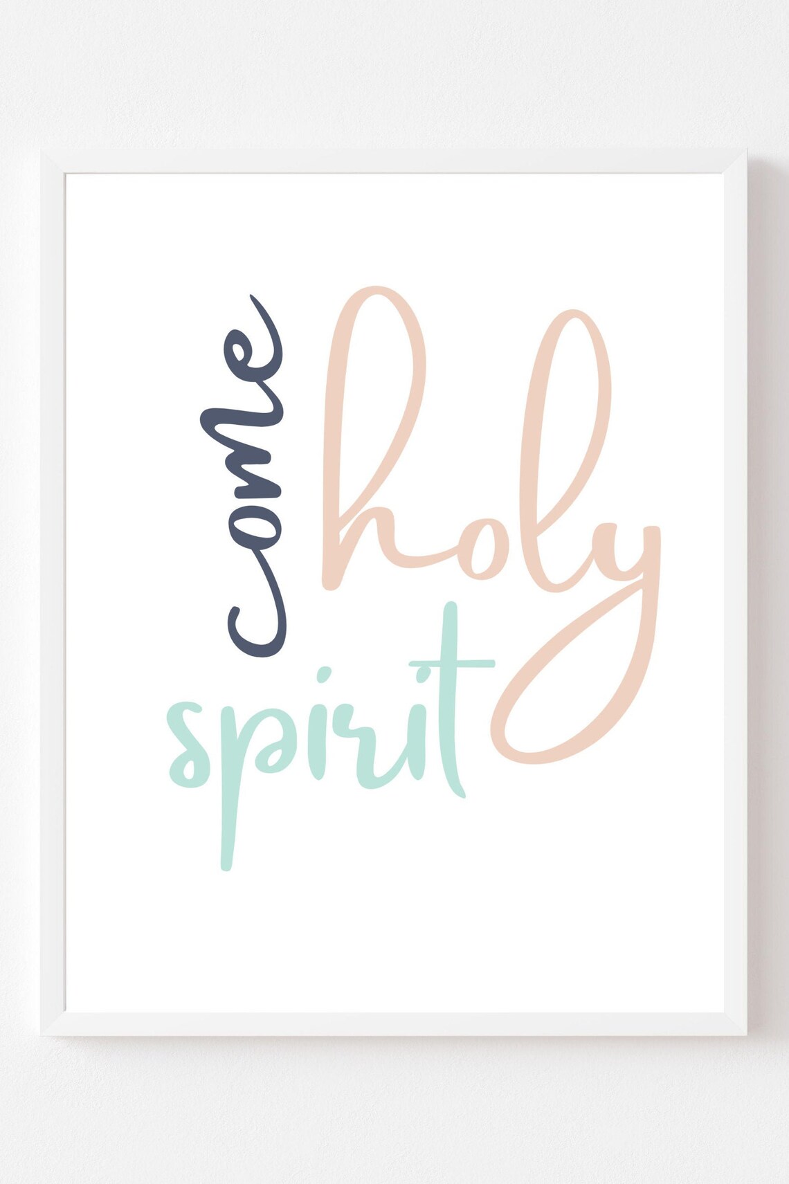 CATHOLIC KIDS PRINTABLE Holy Spirit Kid Print Catholic Kid | Etsy