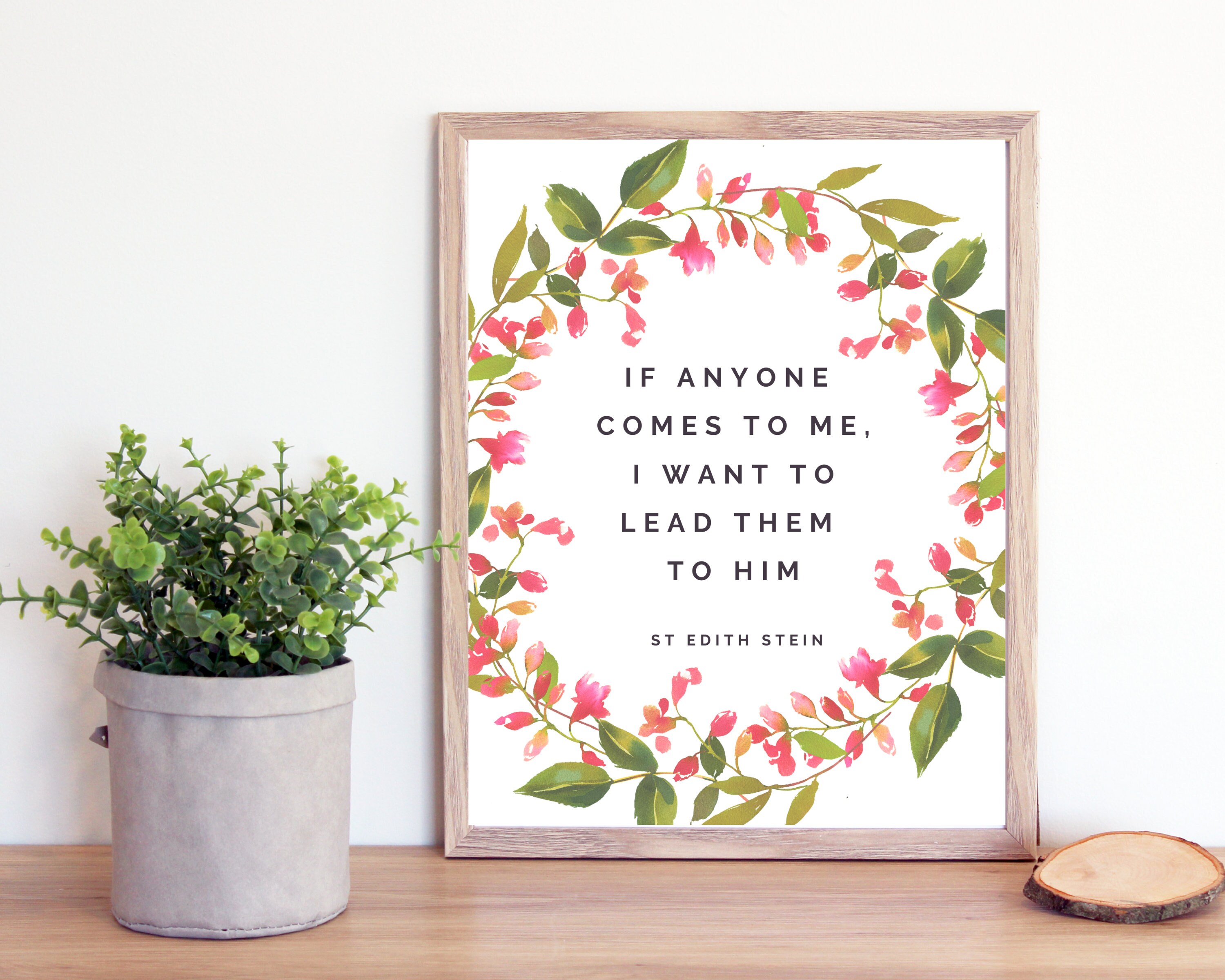 St Edith Stein Quote Printable Catholic Saint Quotes - Etsy