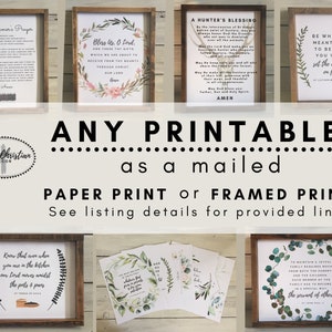 A Carpenter's Prayer Printable St Josph Intercessor Patron Prayer Print ...