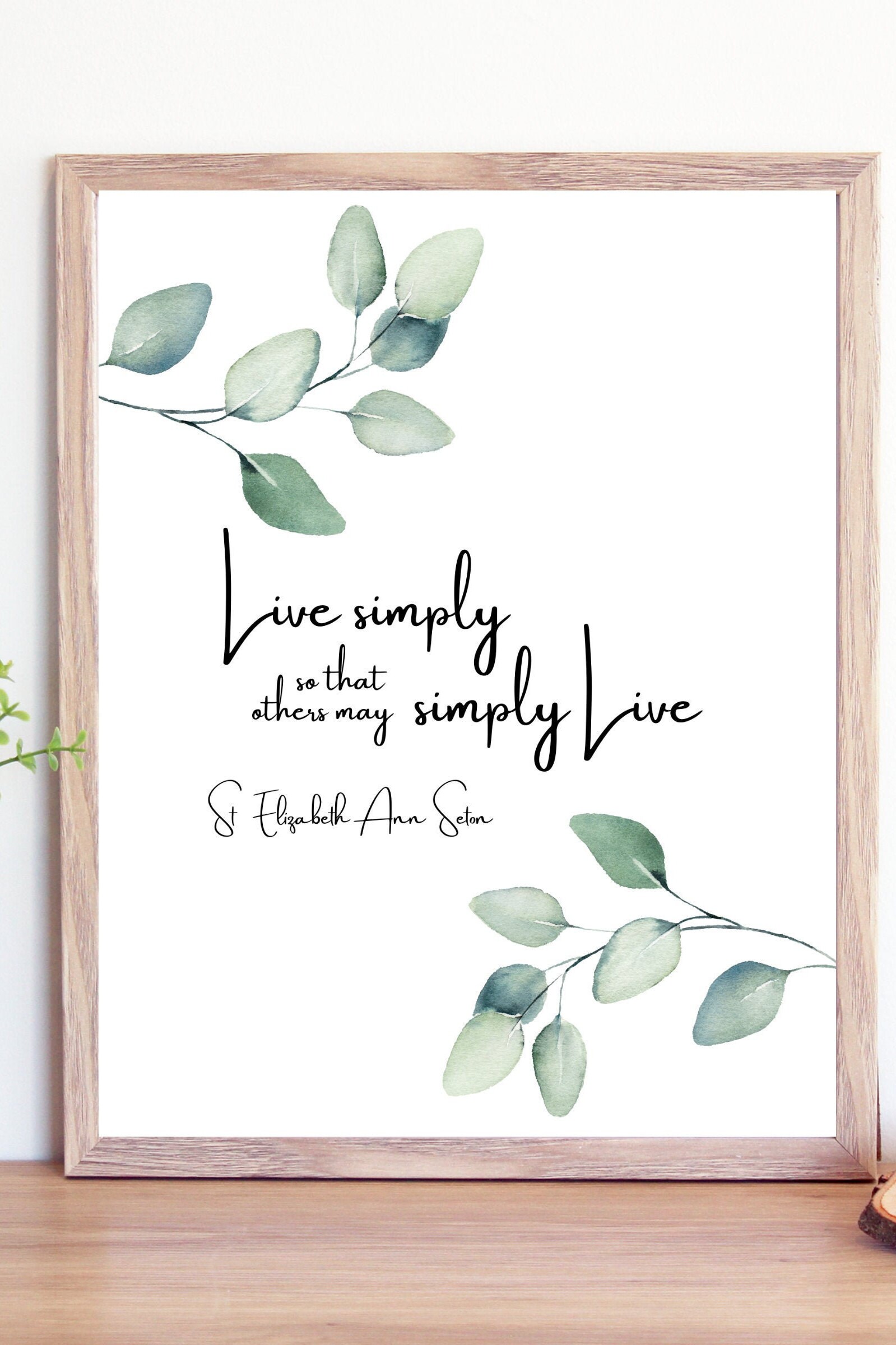 St Elizabeth Ann Seton Quote Printable- Catholic Saint Quotes Print ...