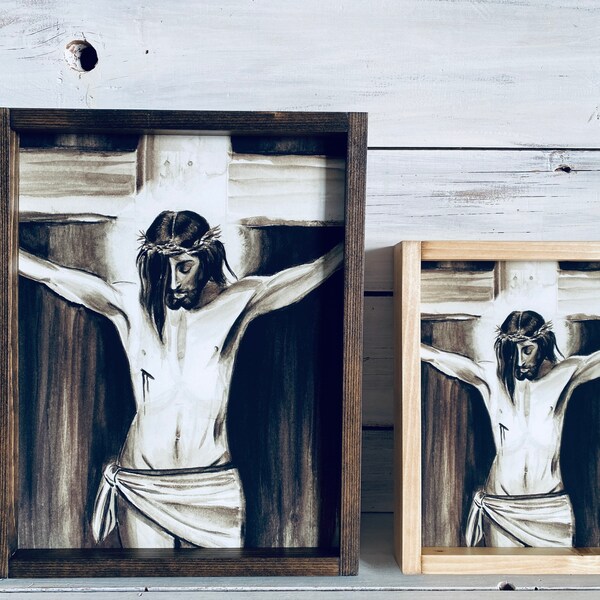 Easter Cross Painting - Etsy