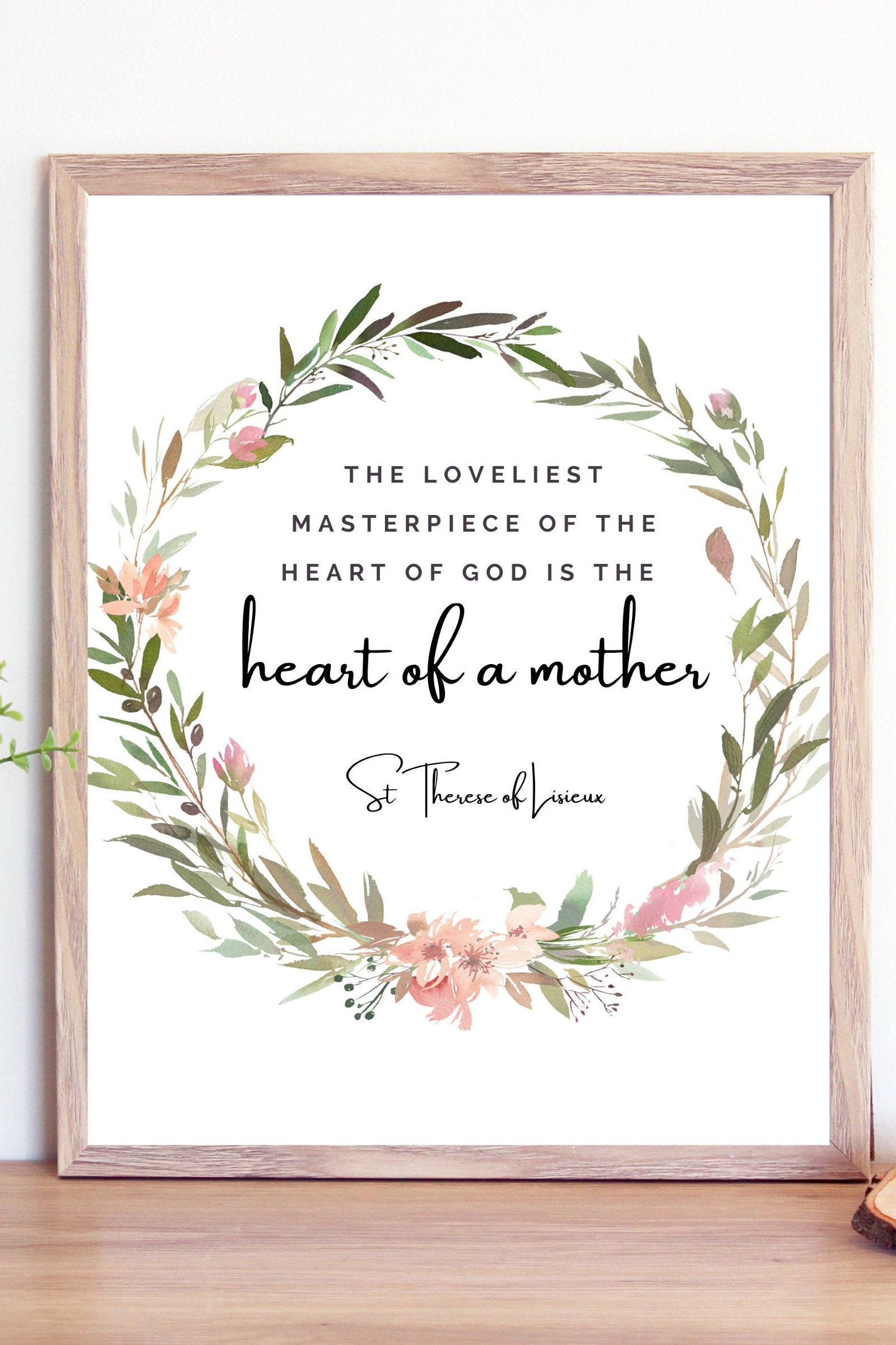 St Therese of Lisieux Quote Printable- Catholic Saint Quote Print ...