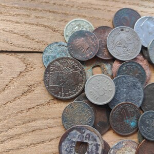 Old Antique Coins for Collecting Revival or Crafting. Some Dug up With ...