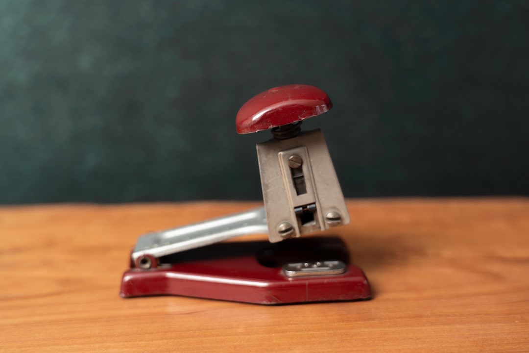 Vintage Sigma Stapler / Mid Century - Etsy