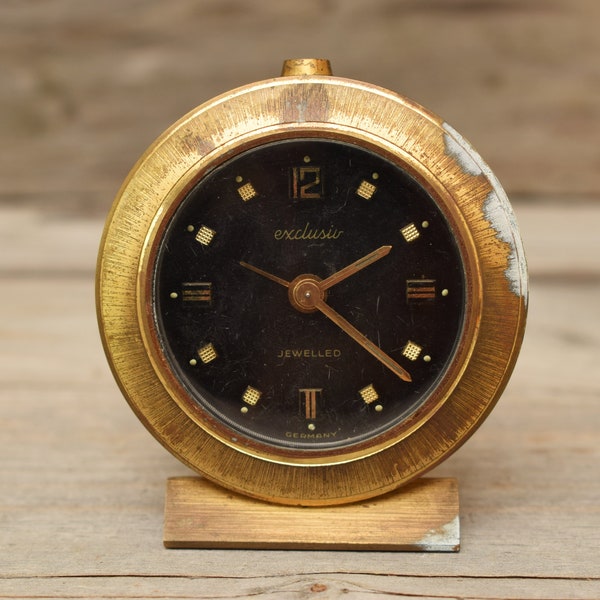 Vintage Desk Clock - Etsy