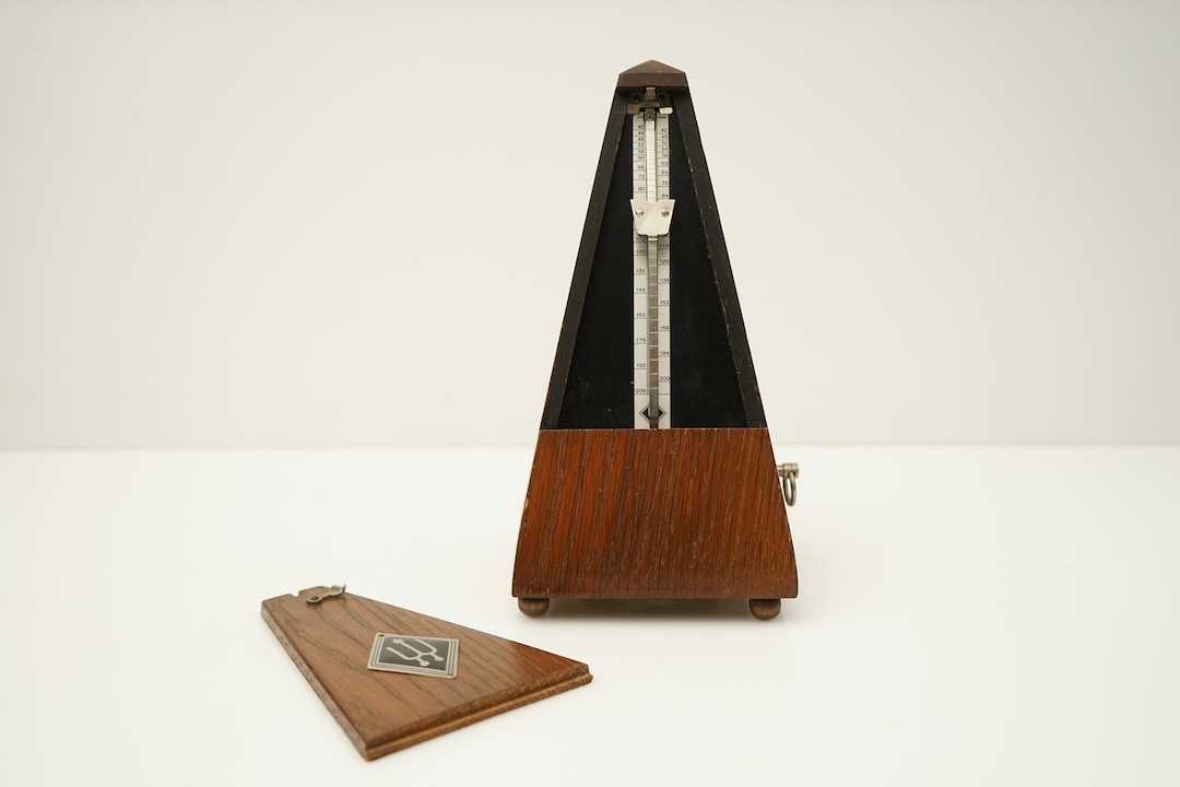Vintage Wittner German Metronome / Mid Century / Wood - Etsy