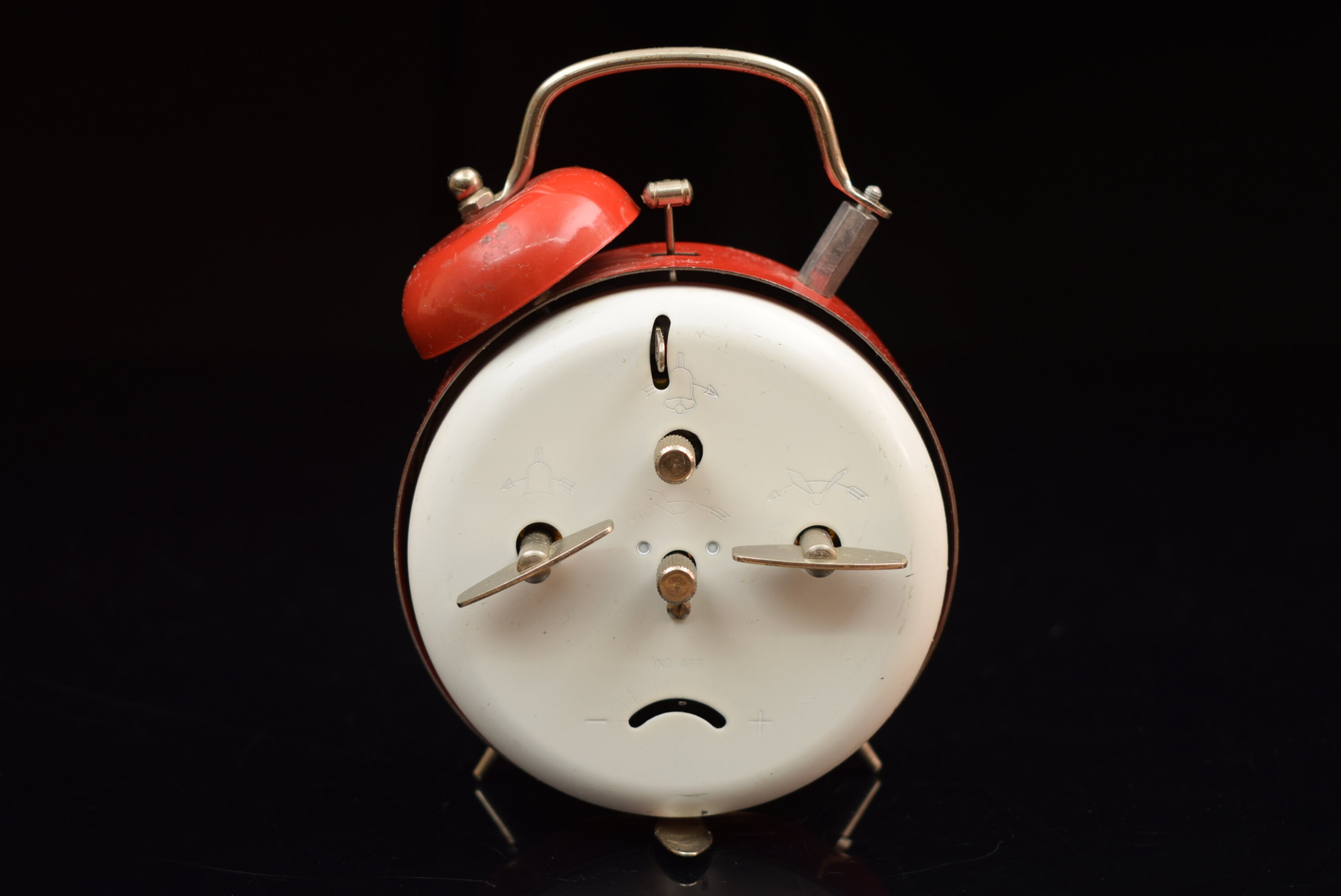 Vintage Youngline by Junghans Desk Clock / Alarm / Red Clock / - Etsy