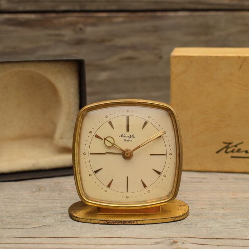 Vintage Table Clock - Etsy UK