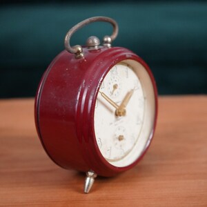 Vintage Diehl Desk Clock / Mechanical Clock / Table Clock / Office ...