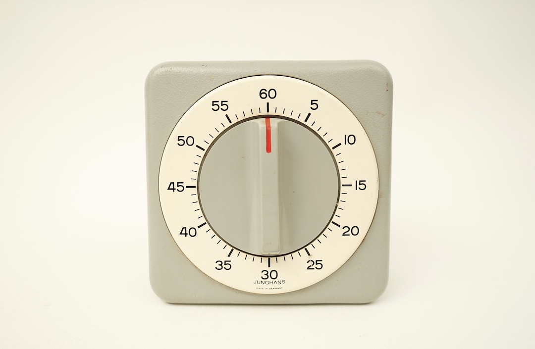 Vintage Rare JUNGHANS Kitchen Timer / Mechanical / Alarm / Kitchen ...