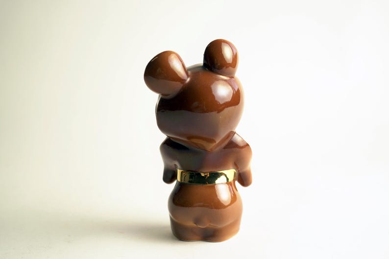 Vintage Misa Porcelain Olympic Bear / Hand Painted Figurine / Moscow ...