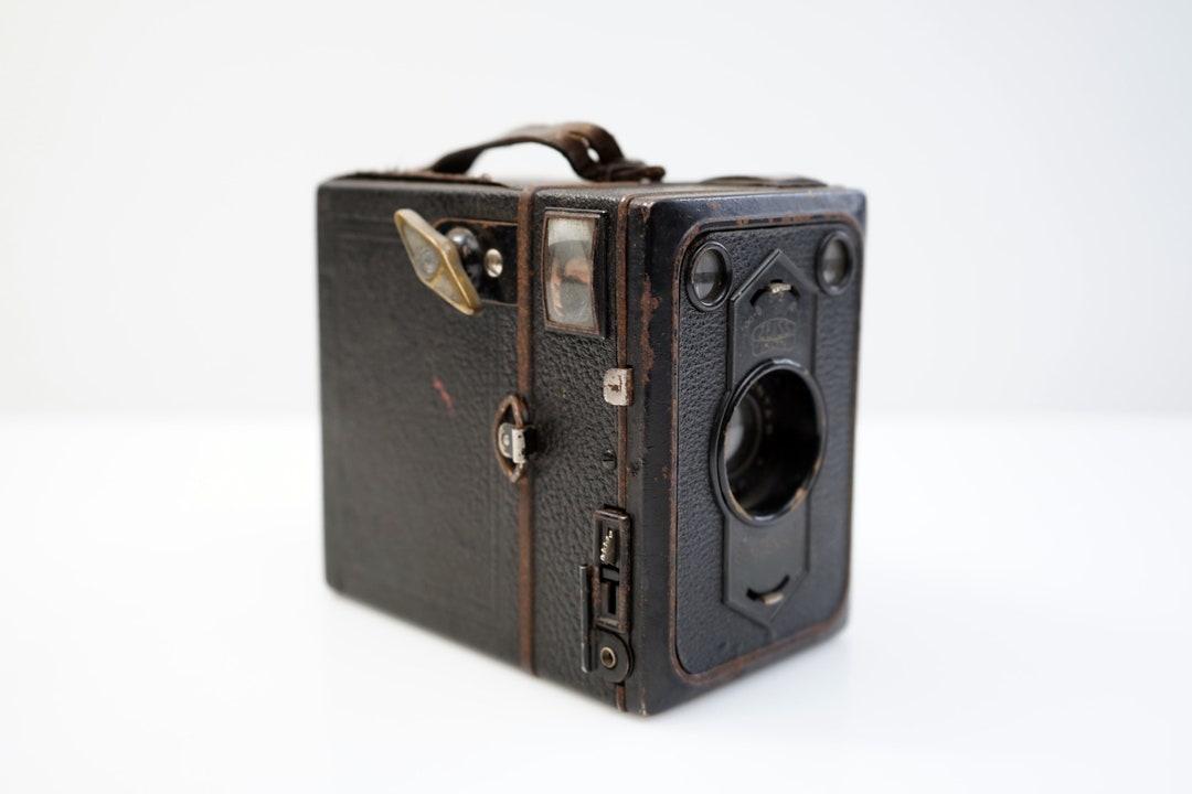 Vintage Zeiss Ikon Camera Box / Box ítengor / Goerz Frontar / Not ...