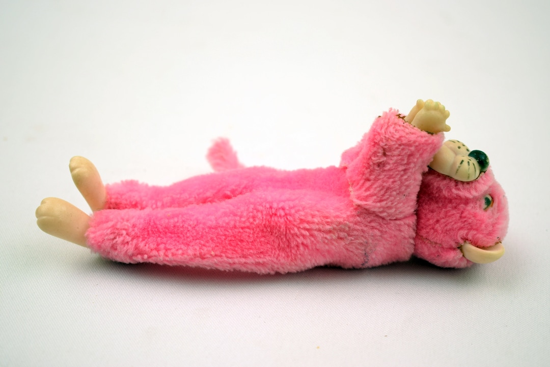 Vintage Pink Panther Clips / 80s Plush Doll / Plush Clamp Mini Toy - Etsy