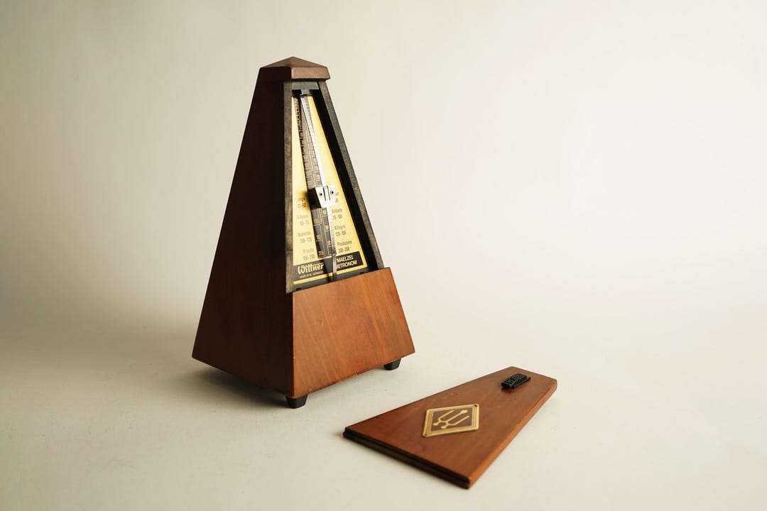 Vintage Wittner Maelzel Metronome / Mid Century / Wood / West Germany ...