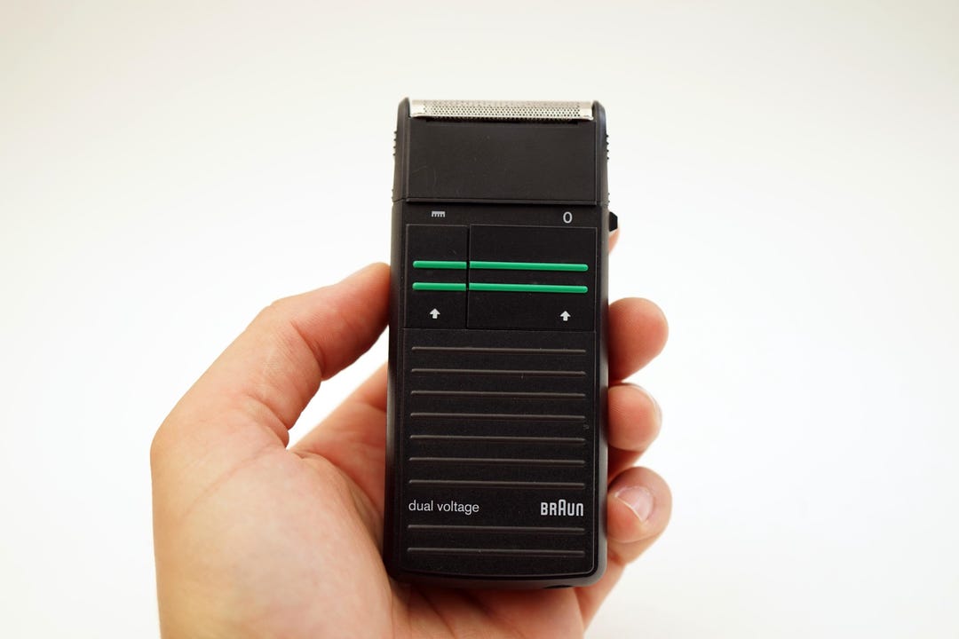 Vintage BRAUN 5235 Electric Shaver Razor / German / Original Case Brush ...