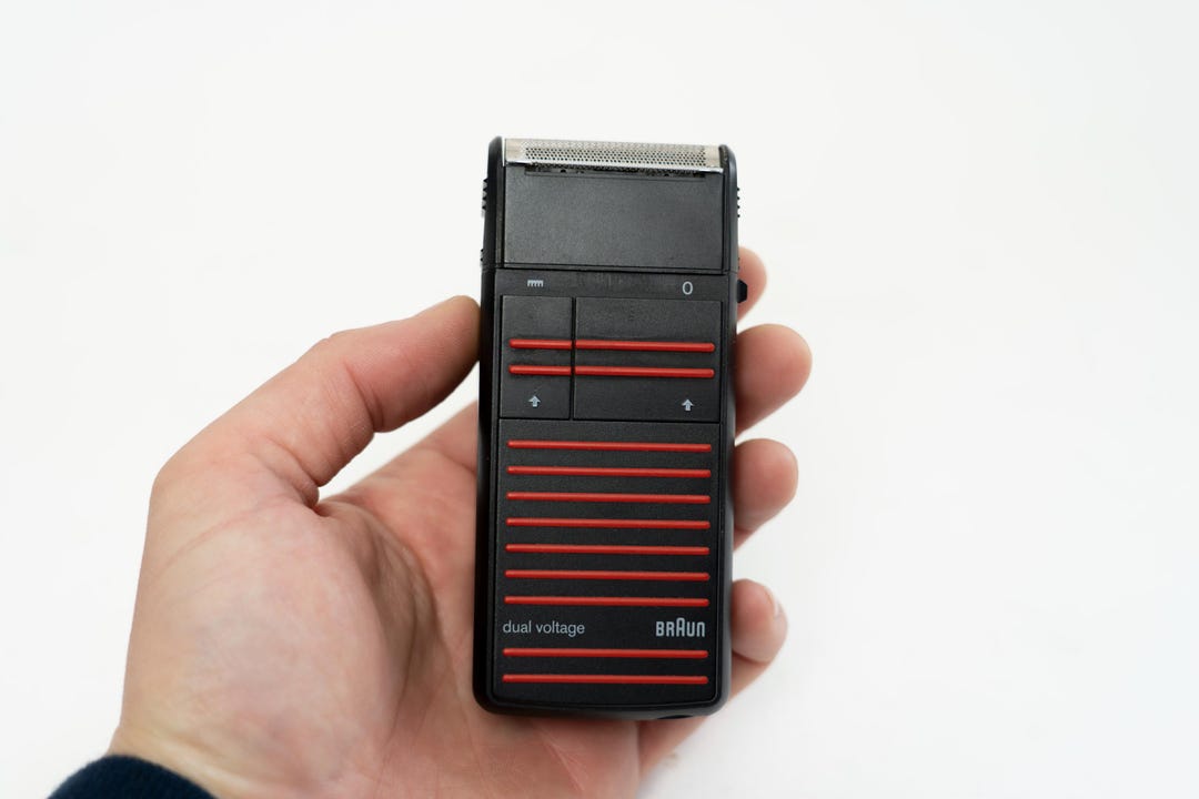 Vintage BRAUN 5235 Electric Shaver Razor / German / Original Case Brush ...