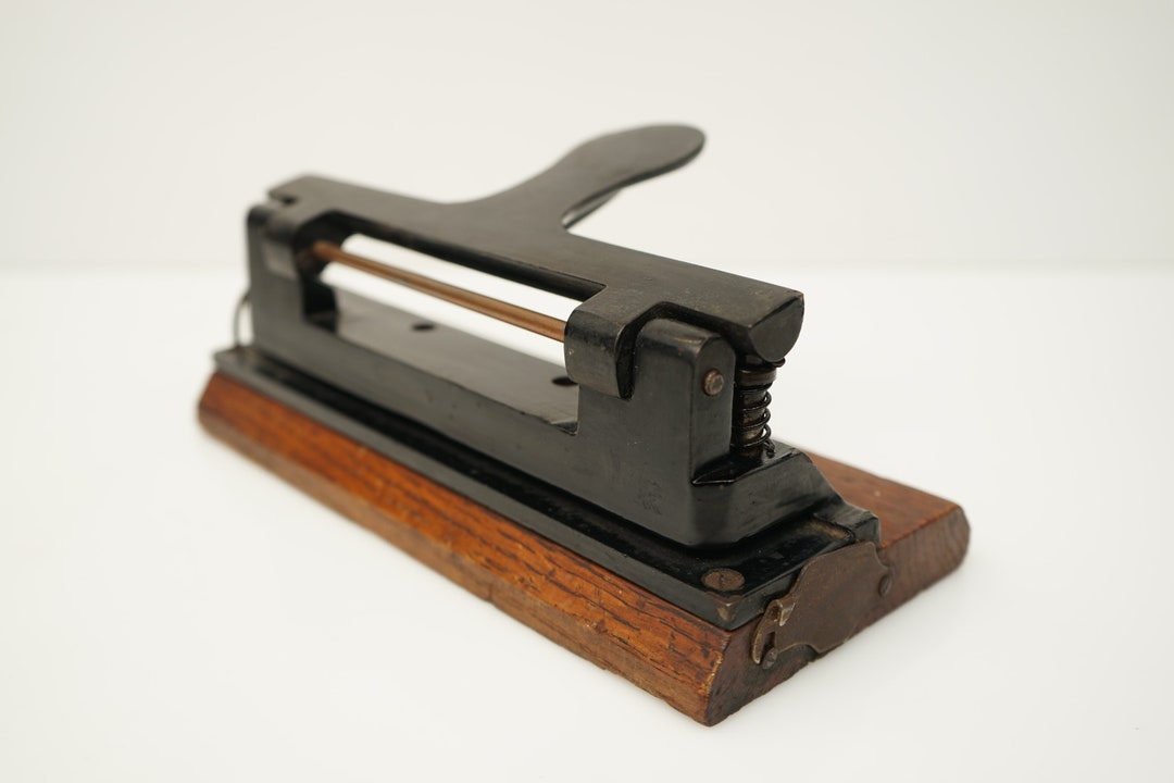 Vintage Large Hole Punch / Antique / Puncher - Etsy