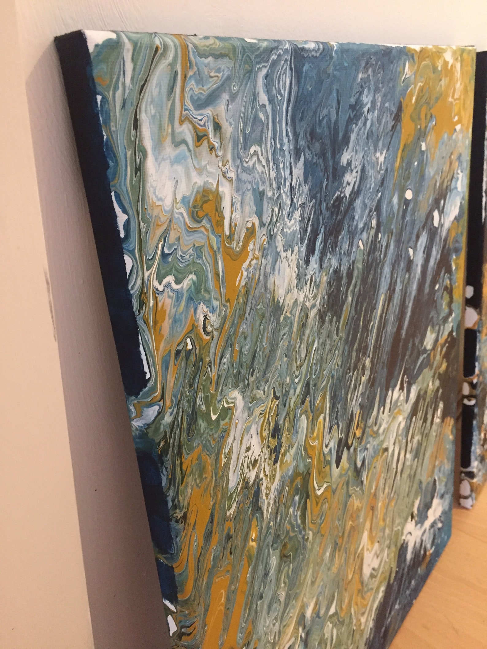 SOLD Marble Effect Pour Painting Canvas 16x20 Etsy sold-marble-effect-pour-painting-canvas-16x20-etsy