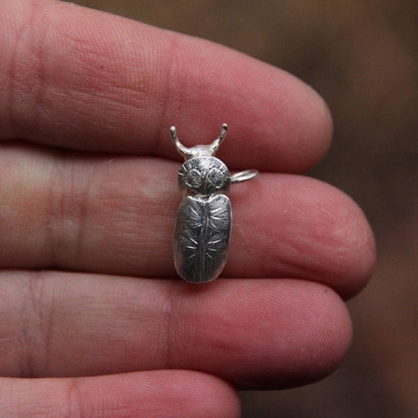 Beetle Charm - Etsy