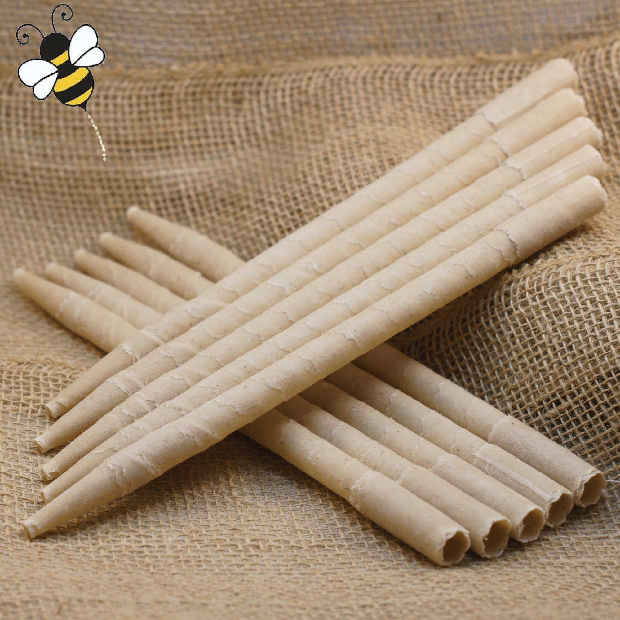 Ear Candles 10pk Beeswax All Natural No Additives Made in - Etsy