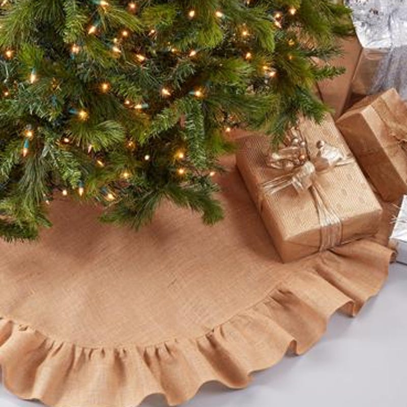 Burlap Tree Skirt - Etsy