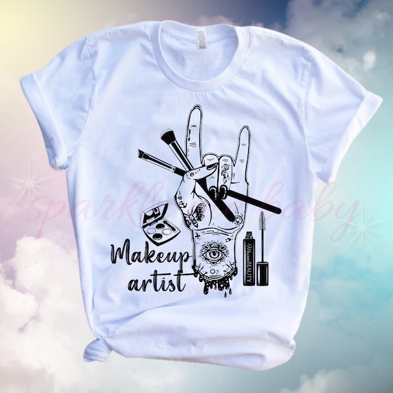 Brushes Makeup Artist T Shirts Makeup Artist T Shirt, Makeup Brush