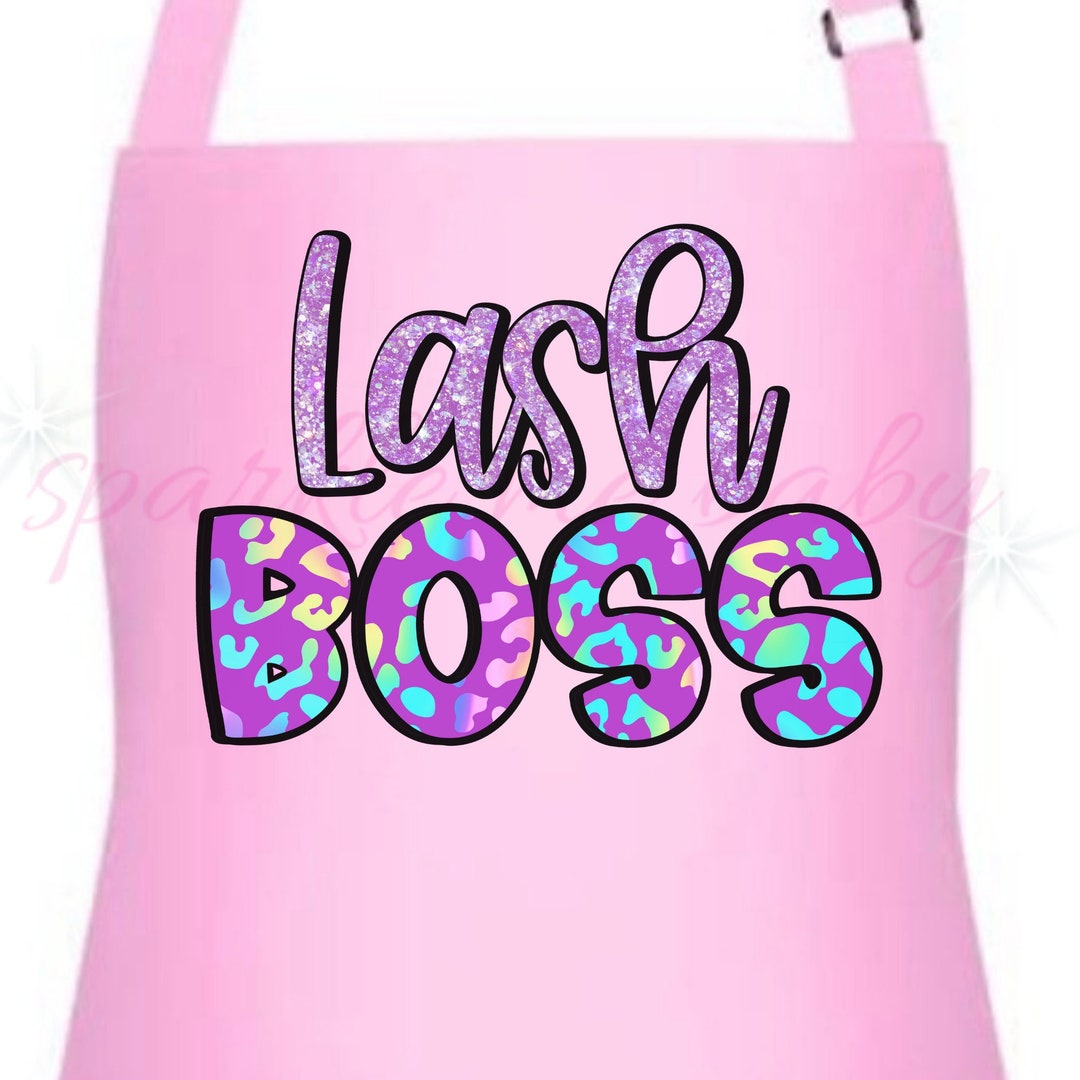 Lash Boss Apron: Salon Style Polyester Apron - Etsy