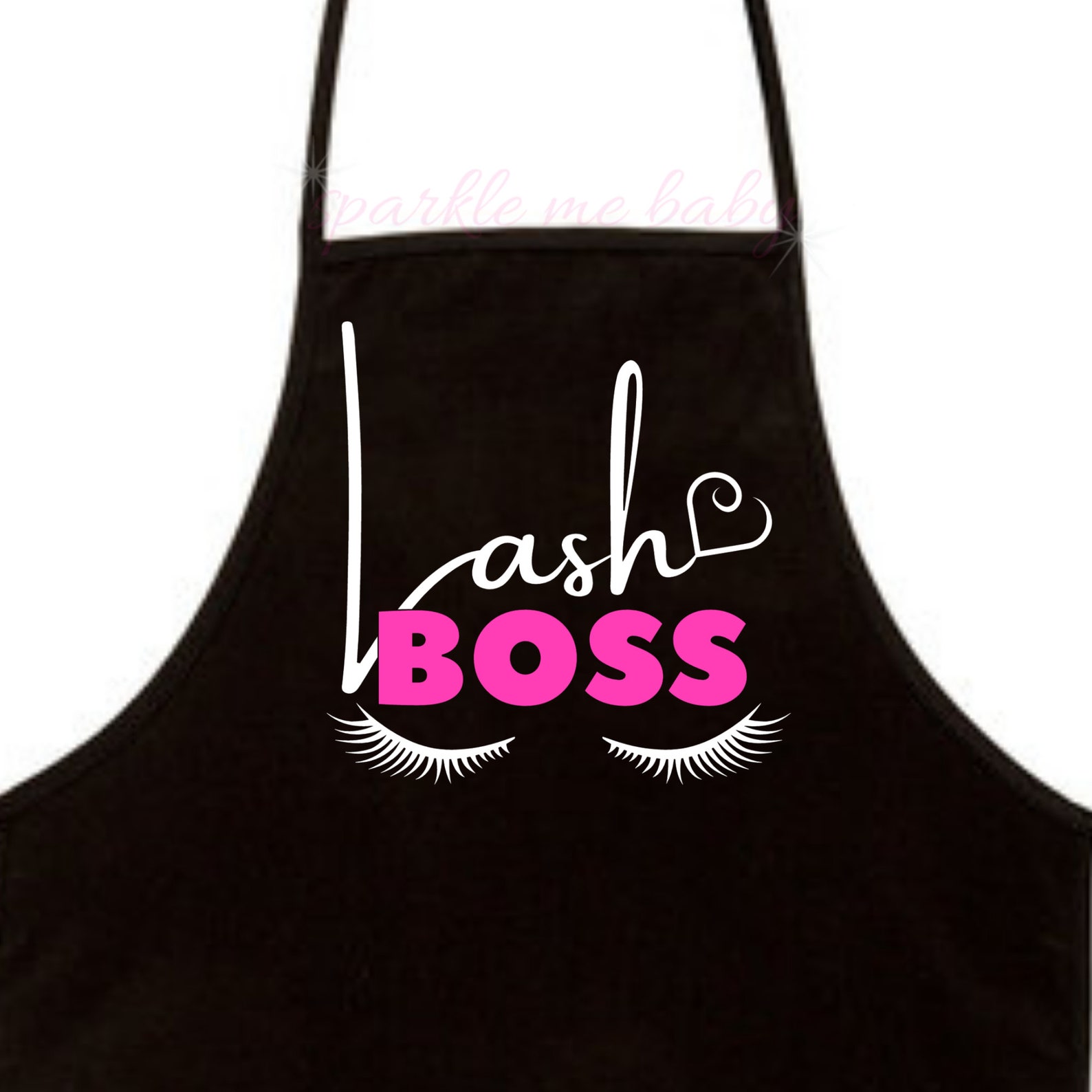 Lash Boss Adult Apron - Personalized by Sparklemebaby2u - Etsy