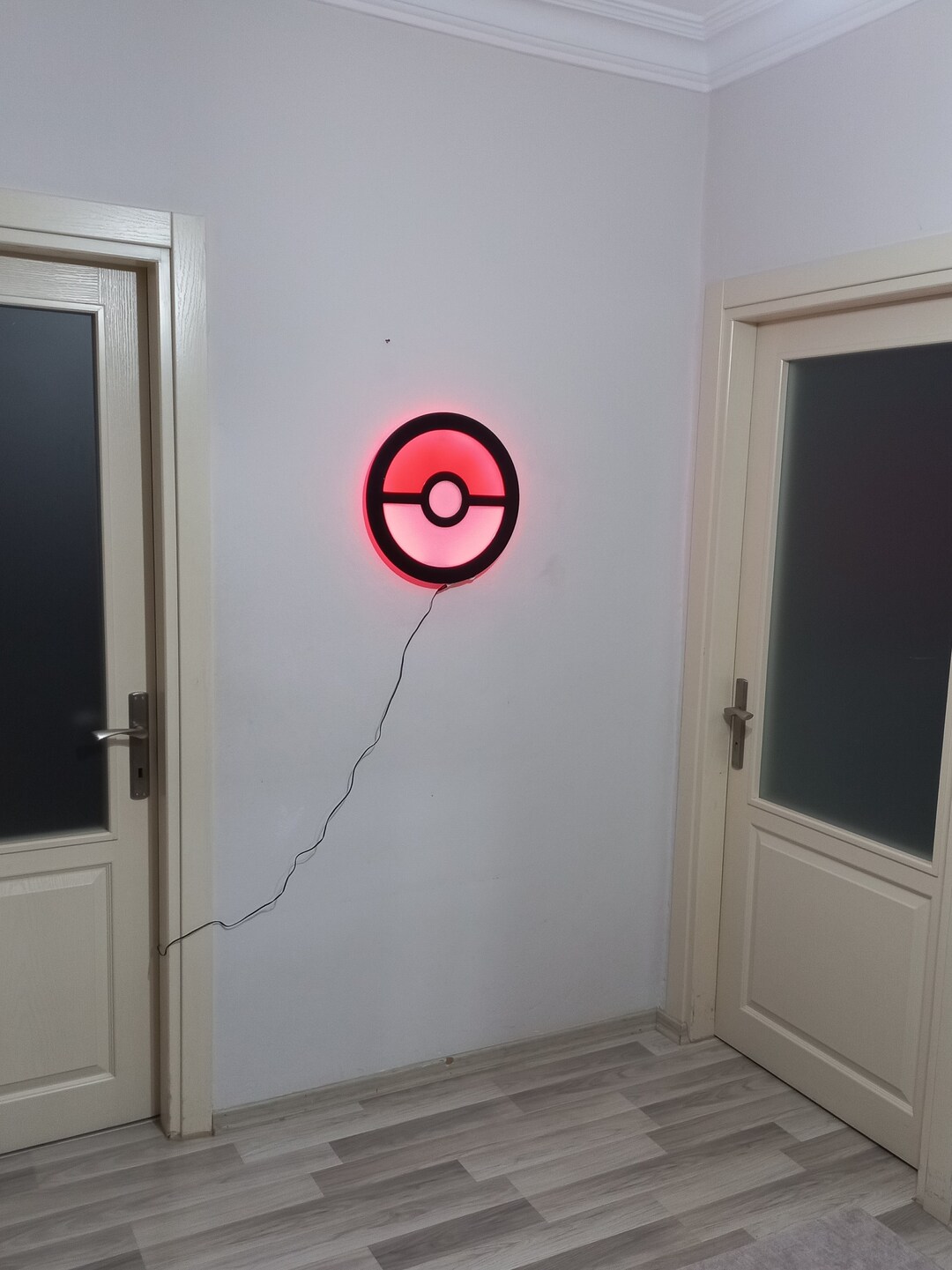 Pokemon Led Wall Decoration Pokeball Pokémon - Etsy