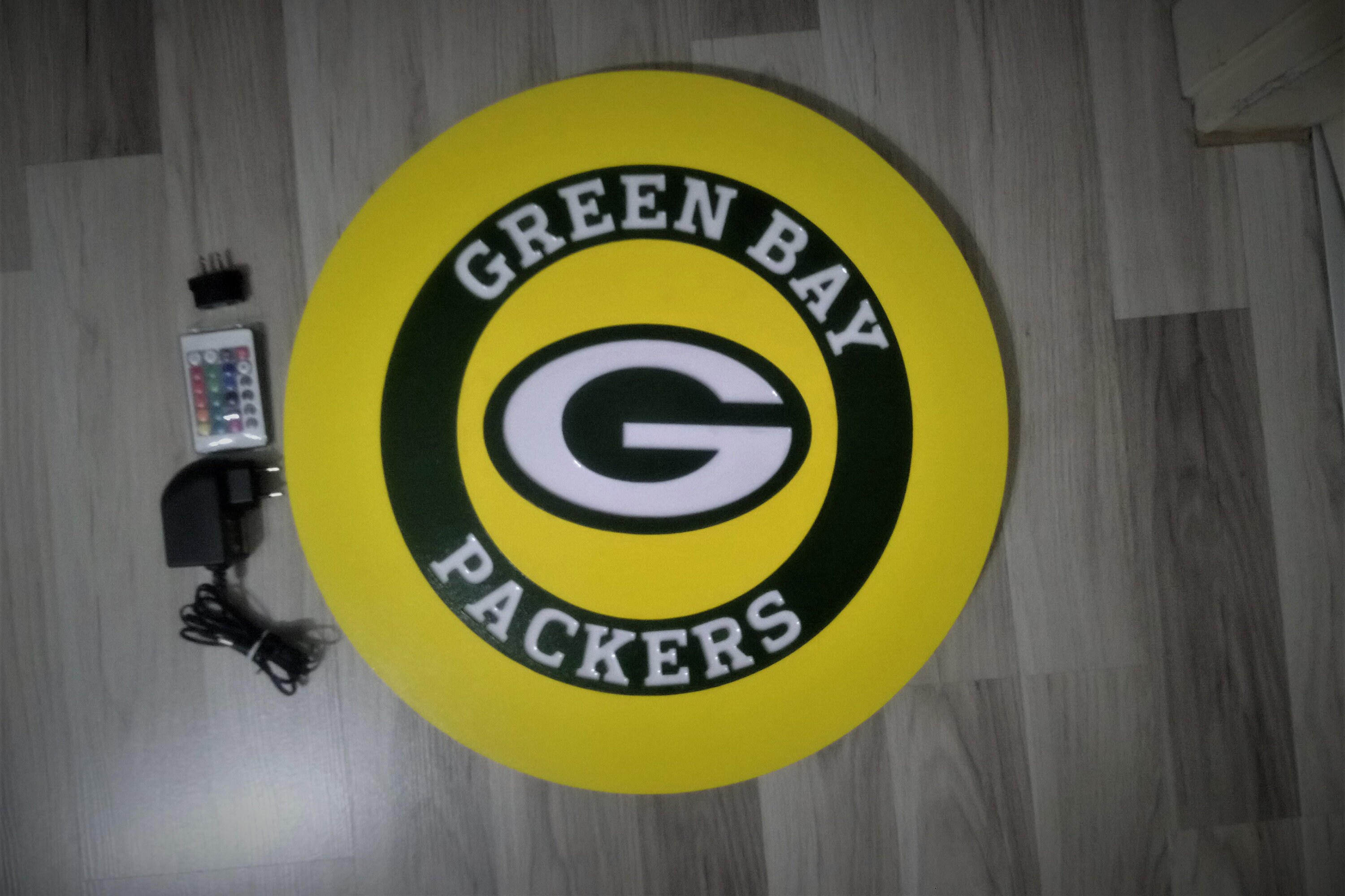 Green Bay Packers Led Wall Decoration - Etsy