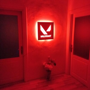 Valorant Led Wall Decoration - Etsy UK