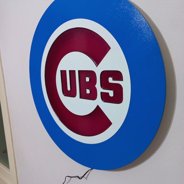 Cubs Poster - Etsy