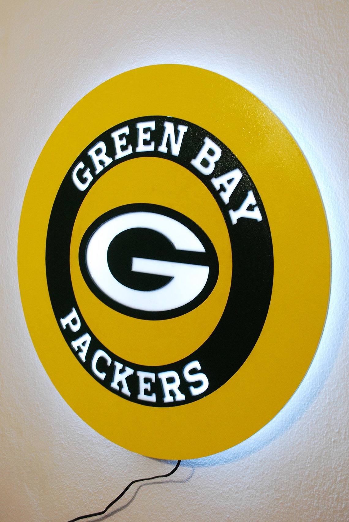Green Bay Packers Led Wall Decoration - Etsy