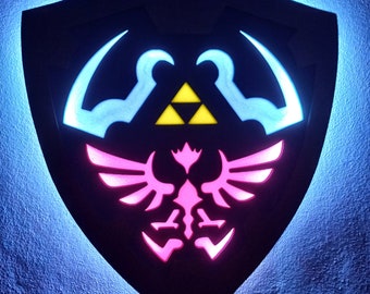 Legend of Zelda Tears of the Kingdom Zonai old Wooden Shield Handmade ...