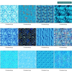 Abstract Blue Digital Papers+art Journal Collage Papers,blue ...