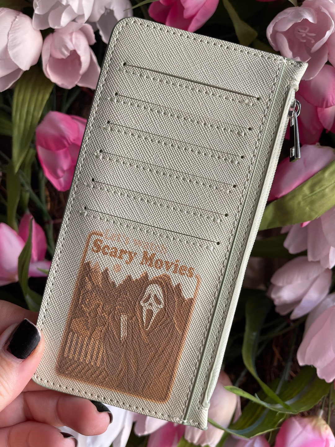 Lets Watch a Scary Movie Horror Inspired Wallet - Etsy