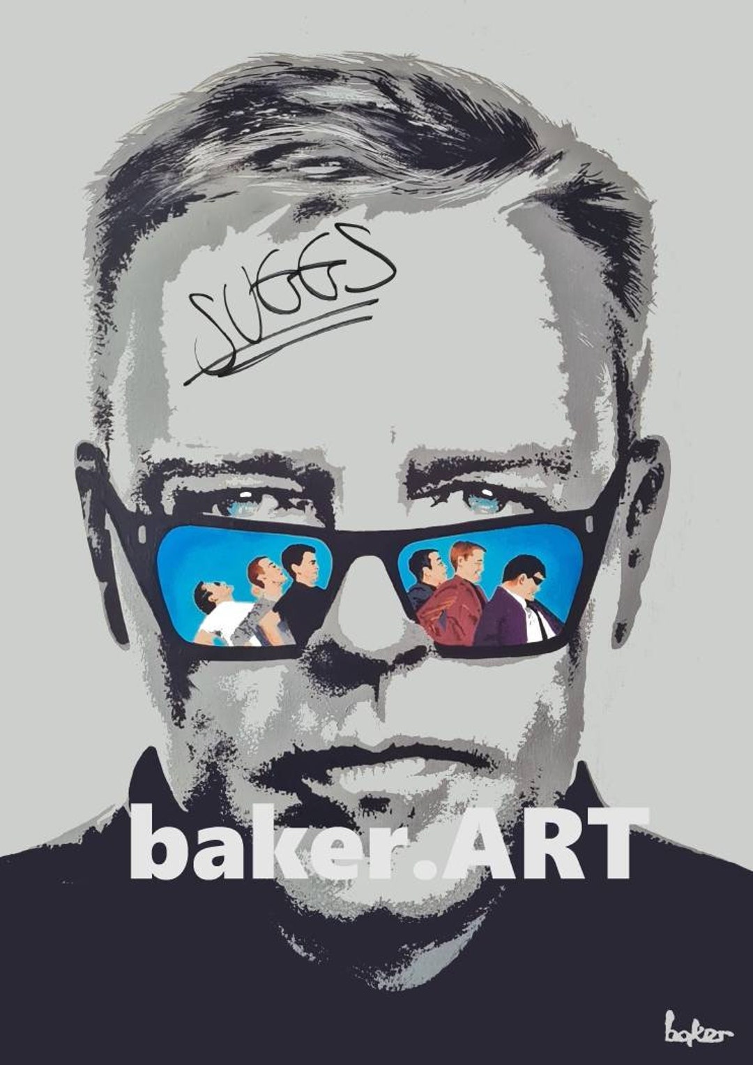 Signed by Suggs (madness) Print. A3 Unframed. - Etsy