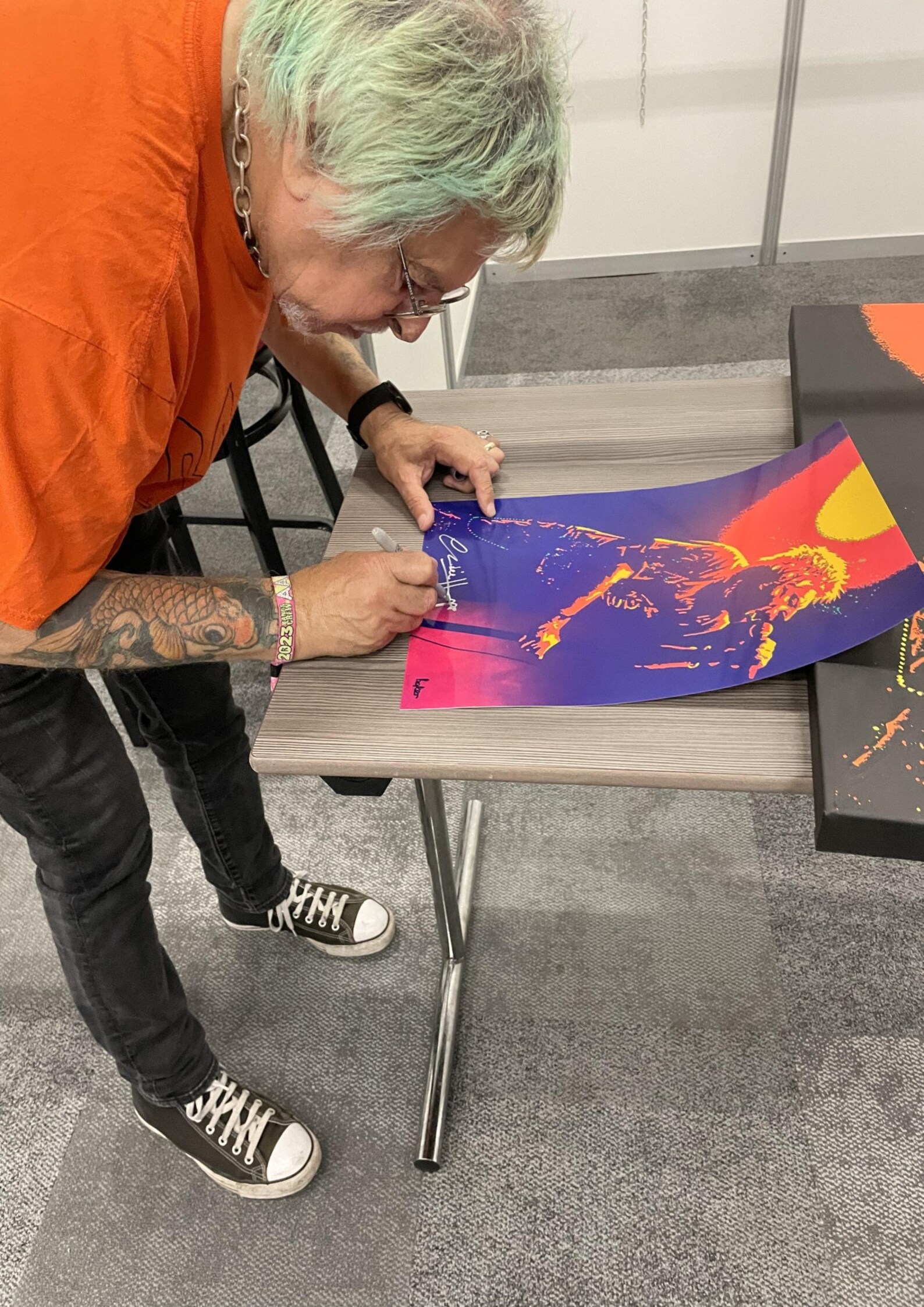Signed Charlie Harper UK Subs A3 Print (unframed) - Etsy