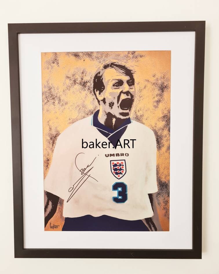 Signed by Stuart Pearce Print. A3 Unframed. - Etsy