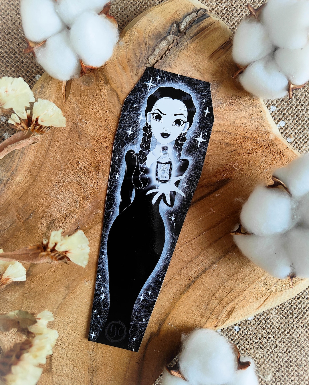 Wednesday Addams Bookmarks - Etsy