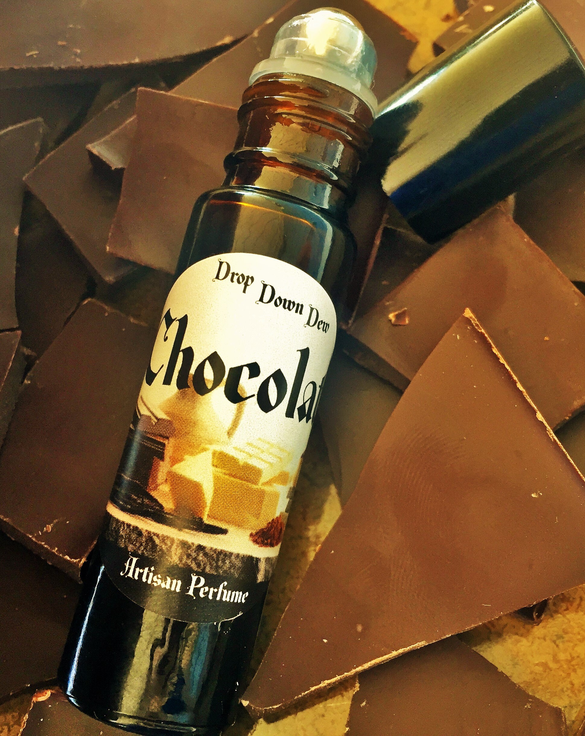 Chocolat Roll on Perfume Oil, Chocolate Fragrance, Gourmand Perfume ...